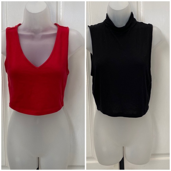 Forever 21 | Tops | Two Crop Tops M | Poshmark